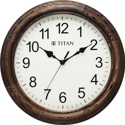 Titan Analog 35.5 cm X 35.5 cm Wall Clock Price in India - Buy Titan ...