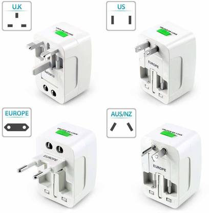 ASTOUND ® Worldwide All in One Universal Wall AC Power Plug Adapter ...