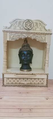 Pooja Art Gallery Solid Wood Home Temple Price in India - Buy Pooja Art ...