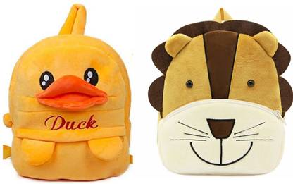 Flipkart.com | Fangsu kids School Bag / Soft Plush Bag/Soft Toys (Duck ...