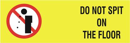 signEver Do Not Split On The Floor Sign Board For Theater Factory ...