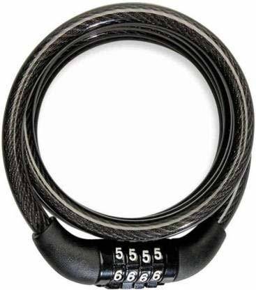 AVELON Multi Purpose Safety Cable Number Lock for Bicycles Helmet ...