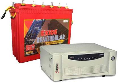 EXIDE IT500+EB 900 Tubular Inverter Battery Price in India - Buy EXIDE ...