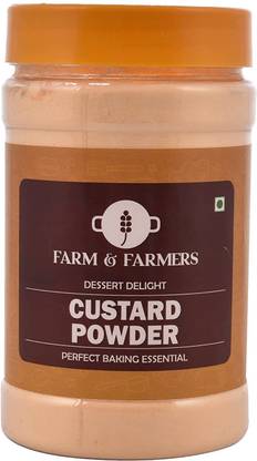 Farm & Farmers Custard Powder- 200 GM Custard Powder Price in India ...