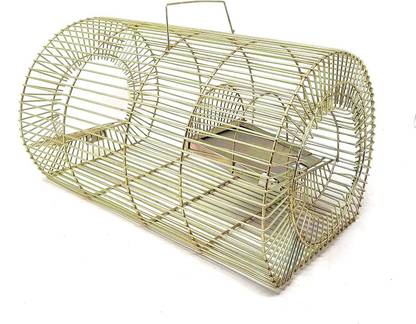quadmarq Wire Heavy Iron Rat Trap/Mouse Rat Catcher/Rat Cage/Chuha ...