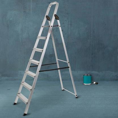 Bathla Advance Carbon 7 Step Aluminium Ladder Price in India - Buy ...