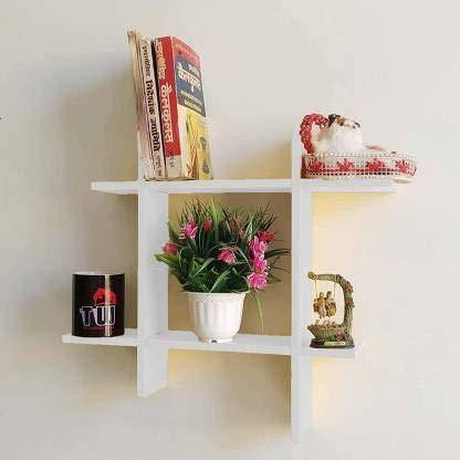 AN Craft Wall shelf plus Shape shelves MDF MDF (Medium Density Fiber ...