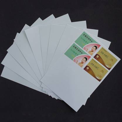 Flipkart.com | MSK A4 Dragon Sheet Visiting Card Unruled A4 300 gsm ...