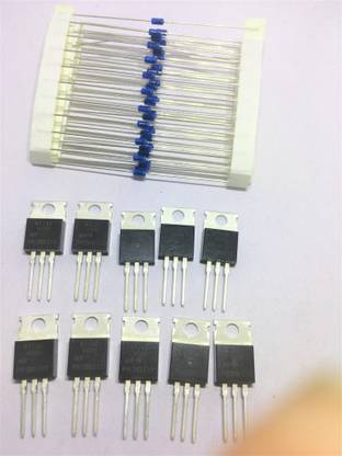 ON Semiconductor BT136 TRIAC 600V 4A Transistor (10pc) + DB3 Diac(40pcs ...