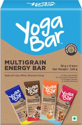 Yogabar Multigrain Energy Bar Box Price in India - Buy Yogabar ...