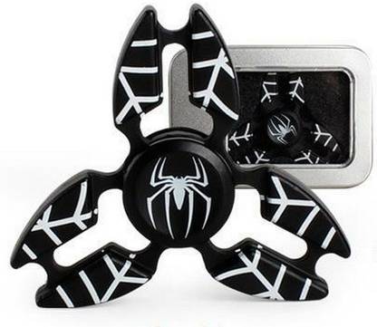 Bal samrat Spider man Three Wings Fidget Spinner Black Metallic ...