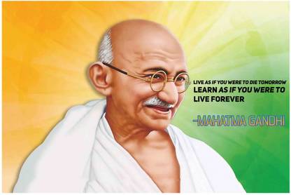 Gandhi Ji Wall StickerPoster|Poster For Wall|Gandhi Ji Poster For ...