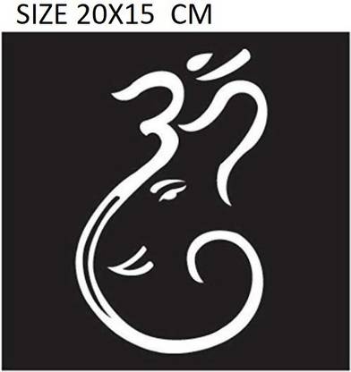 Om Symbol Wallpaper Black And White