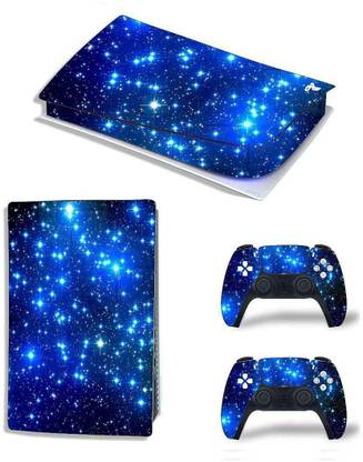 Skinny PS5 Skin Starry Blue for PlayStation 5 Disc Edition 1x Console ...