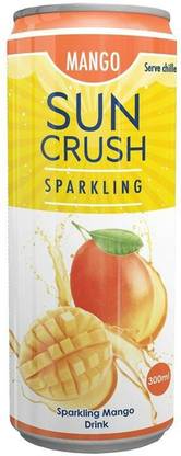 SUN CRUSH Sparkling Mango Juice Can Price in India - Buy SUN CRUSH ...