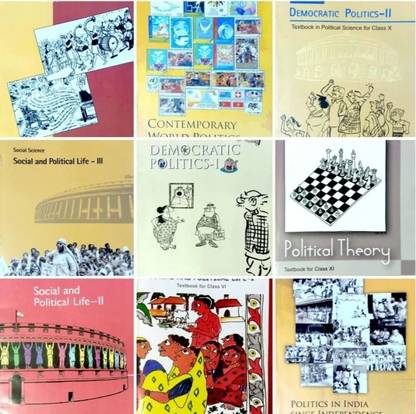 Ncert Textbook Polity Books 6th To 12th (1 Combo Set) English Medium ...