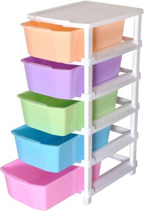 Prokitch 5 Layer Plastic Modular Drawer Large Multi-Purpose Modular ...