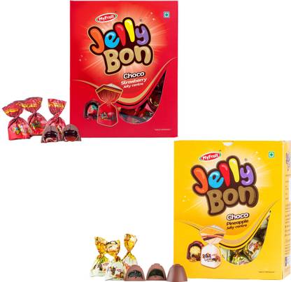 MyFruit Jelly Bon Chocolate Center Filled with Strawberry Jelly and ...