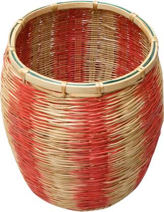 HIMADRI Ringal Bamboo Basket cum Planter Plant Container Set Price in ...