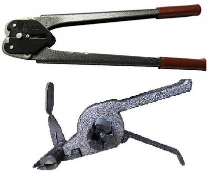 SAIFPRO Box Packing Machine Tightener ,Crimper Silver Strapping Hand ...