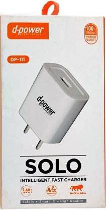 DPower 5 W 2.4 A Mobile DP111 Charger with Detachable Cable - DPower ...