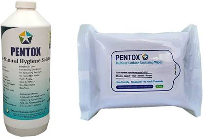 PENTOX HYPOCHLOROUS Disinfectant Solution Surface Sanitizing Spray ...