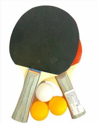 JOJOMART INTERNATIONAL PLAY SET WITH 2 TABLE TENNIS RACQUET, & 3 BALLS ...