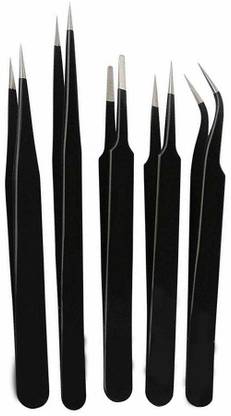 alis 5 Pcs ESD Precision Multifunction Tweezers Set, Upgraded Anti ...