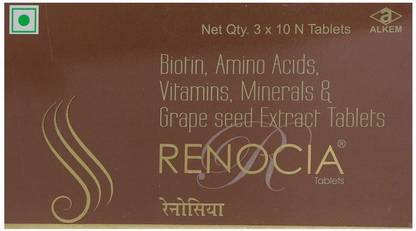 ALKEM Renocia Tablet (30 Count) - Price in India, Buy ALKEM Renocia ...
