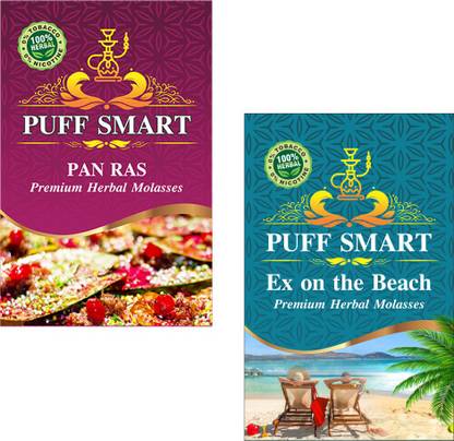 Puff Smart Premium Herbal Flavour Pan Ras, Ex on the Beach Hookah ...