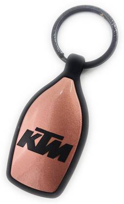 jdp JDPKTM DUKE Bike Bottle Shape Keychain.Copper Color. Key Chain ...