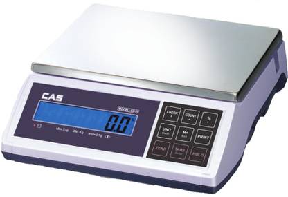 CAS Digital Weighing Scale, Compatible With Label and Ticket printer ...