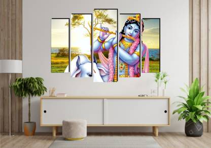 balkrishna wall stickers 68 cm lord Krishna wall sticker 3d Self ...