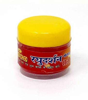 Skd Chandan Tika (Red Color - 25 Gram|Each) - Kesar Mix Chandan Tika ...