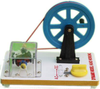 THE LABWORLD Dynamo ac dc electric motor generator working model for ...