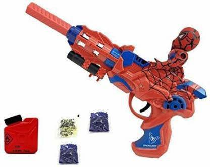 INFINITE POCKET Spiderman Spidey Strikes Water Ball Gun | Plastic Ball ...
