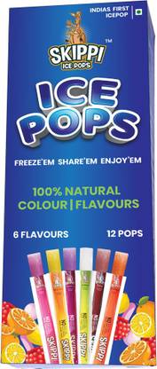 Skippi Ice Pops Box of 12 Icepops Price in India - Buy Skippi Ice Pops ...