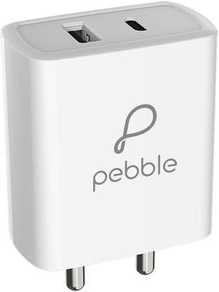 Pebble 18 W 3.1 A Multiport Mobile PWC23 Ultra Fast Charger with ...