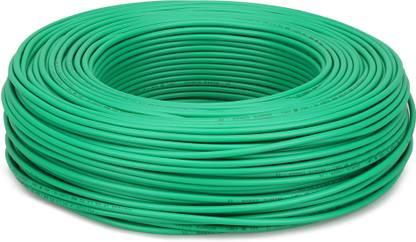 Polycab FR Grade PVC Compound 1.5 sq/mm Green 90 m Wire Price in India ...