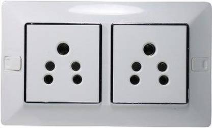 JELECTRICALS Two Sockets Modular Extension board Extension board 2 ...