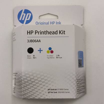 Nataraj Enterprises HP Printhead Kit, 3JB06AA, Combo Pack, GT51, GT52 Black + Tri Color Combo ...