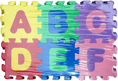 BestLook Kids ABC Mat Small Mini Puzzle Foam Mat for Kids, Interlocking ...