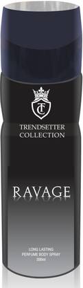 TRENDSETTER COLLECTION COLLECTION RAVAGE DEO 200ML PACK OF 2 Perfume ...