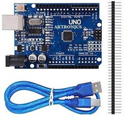 Aktronics UNO R3 ATmega328P SMD CH340 Development Board With USB Cable ...