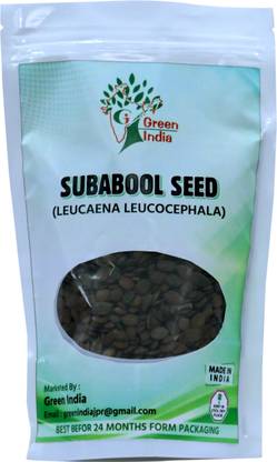 Green India Subabul- Leucaena leucocephala,subabul tree seeds Pack of ...