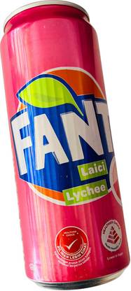 Fanta Lychee Flavour Soft Drink Can Imported 320ml Can Price in India ...