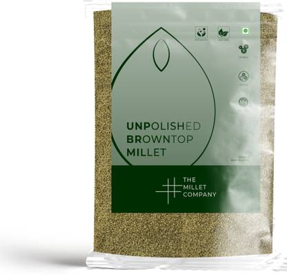 The Millet Company 1 kg Unpolished Browntop Millet, Korale, High Fibre ...
