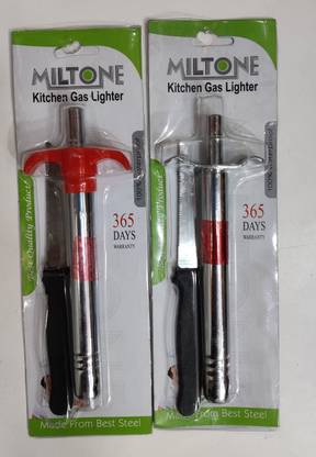 MILTON Silver Gas Lighter Price in India - Buy MILTON Silver Gas ...