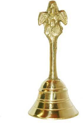 Radha BRASS POOJA BELL (PACK OF 1) Brass Pooja Bell Price in India ...