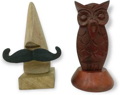 Flipkart.com | FINE WOOD 1 Compartments Wood Chasma Stand - Chasma Stand